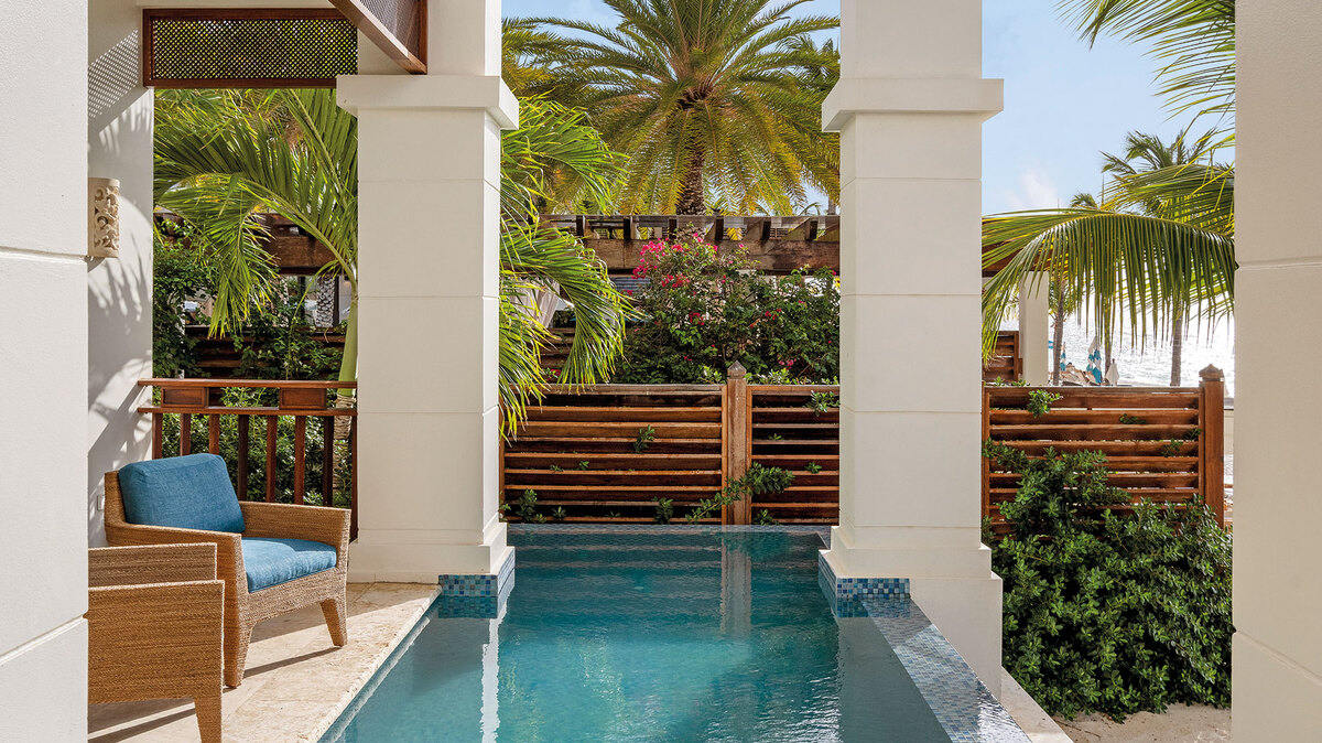 With two spacious bedrooms and a large living area, this oceanfront ...